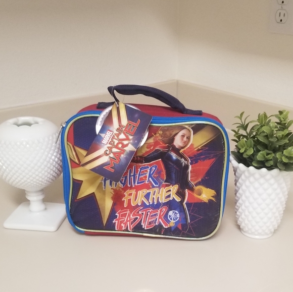 Marvel | Accessories | Marvel Captain Marvel Lunch Bag | Poshmark